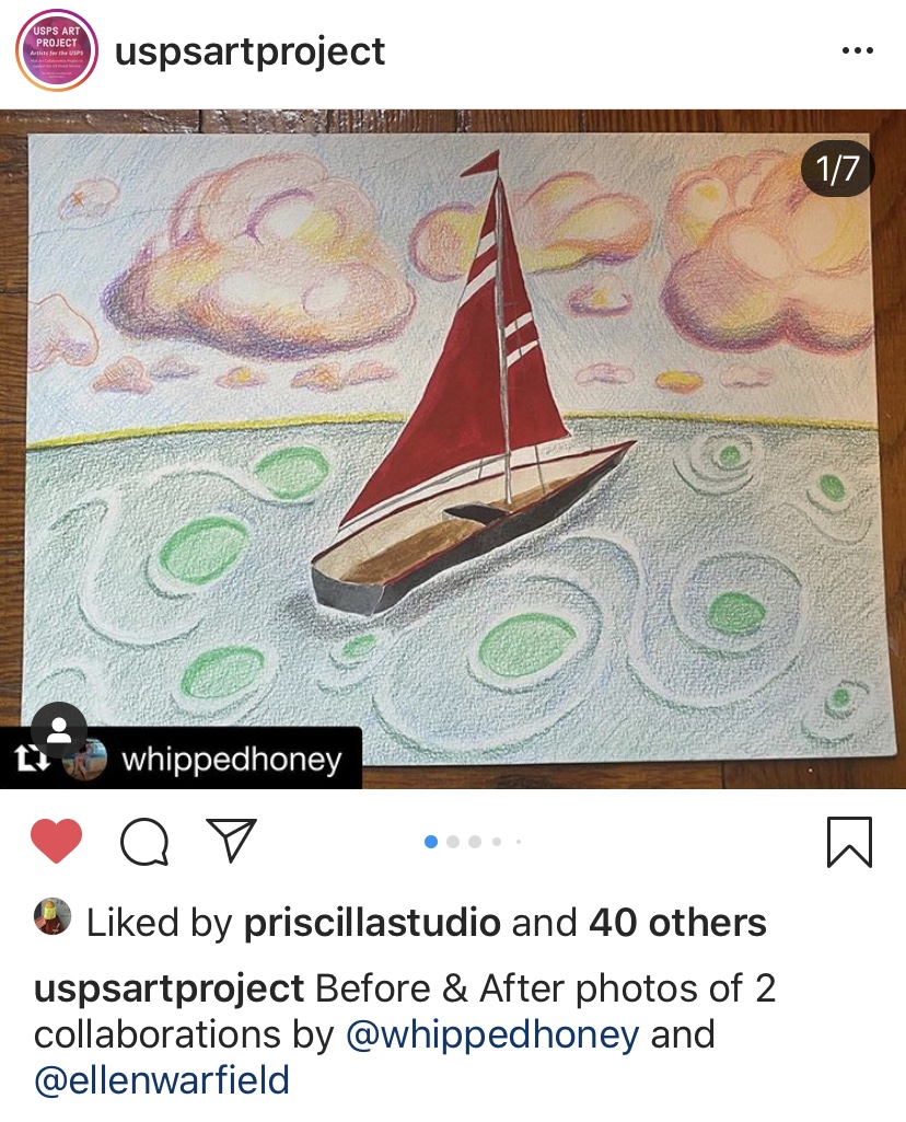 Artists Collaborate to Save the USPS – Lorie Caval
